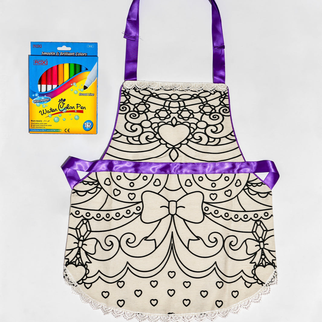 Colouring Aprons – Craft Pop